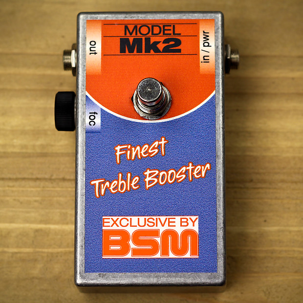 BSM Model Mk2 Treble Booster, rebuild of 1969 FET | Reverb Australia