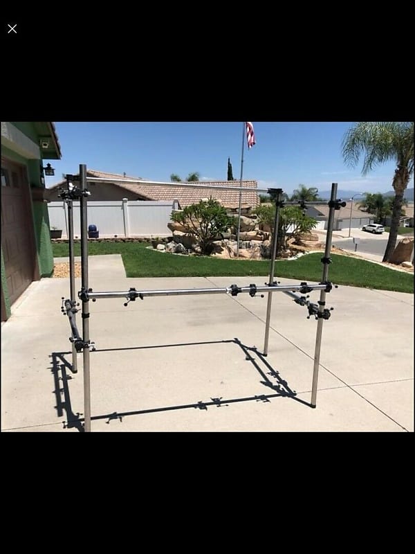 Vintage 1989 TAMA Power Tower HUGE Wrap-Around Rack System | Reverb