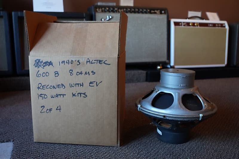 1940s Altec 600B Reconed with EV 150 Watt Kit - 8ohm 12" | Reverb