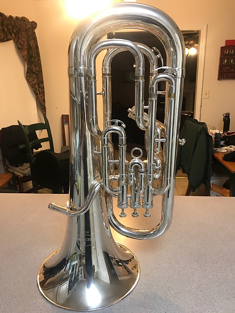 Besson BE1065 Euphonium 2012 Silver Plate | Reverb