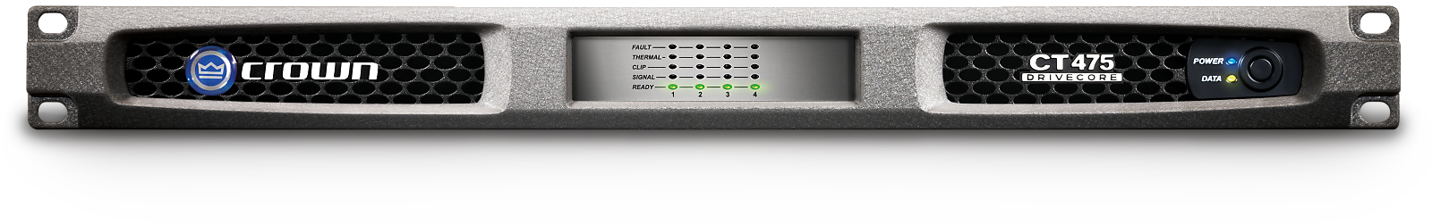 Crown CT475 CommTech Drivecore 4-Channel 75-Watt Power Amp | Reverb