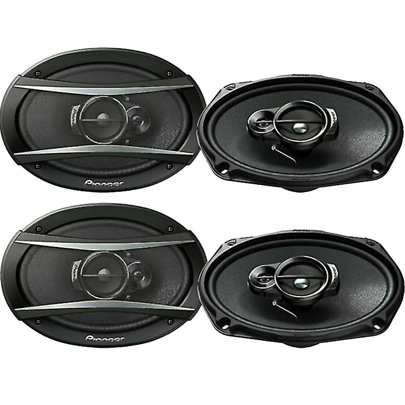 4 x Pioneer TS-A6966R 6x9" 420-Watt 3-Way Car Full Range | Reverb
