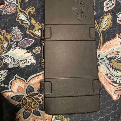 Warmoth Partscaster Strat Blue Sparkle Flake Fender hard | Reverb