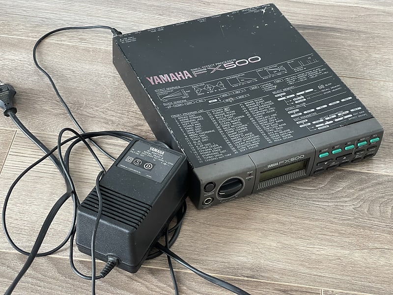 Yamaha fx500 Simul Effect Processor - black | Reverb