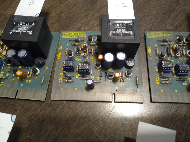 Solid State Logic Power Supply Voltage Regulator Cards -- | Reverb