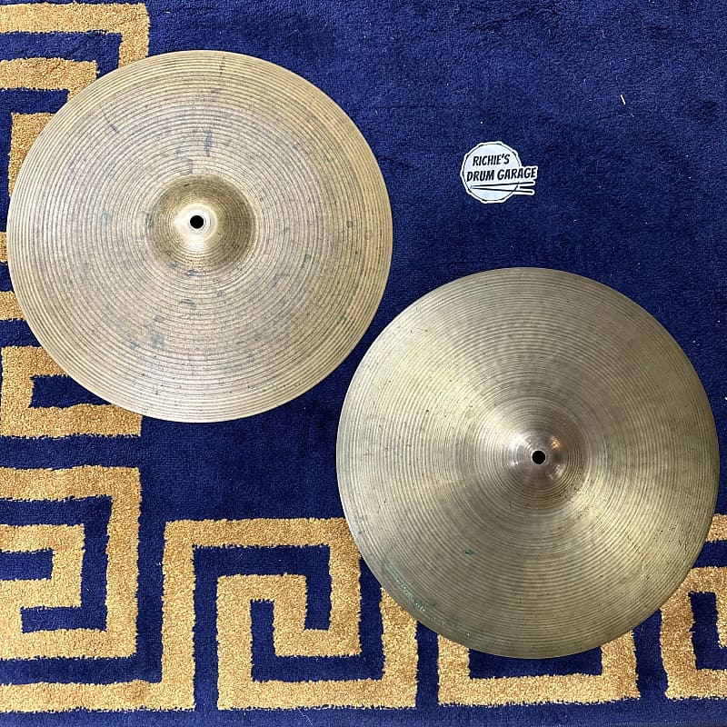 Zildjian 15" Avedis Rock Hi Hat Cymbals - Free Shipping | Reverb