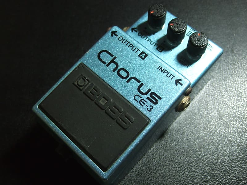 1985 Boss CE-3 Chorus Made in Japan MIJ (Black Label) | Reverb Canada