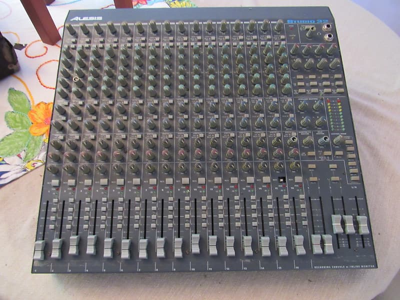 Alesis Studio 32 mixing console for parts or repair - 2000's | Reverb