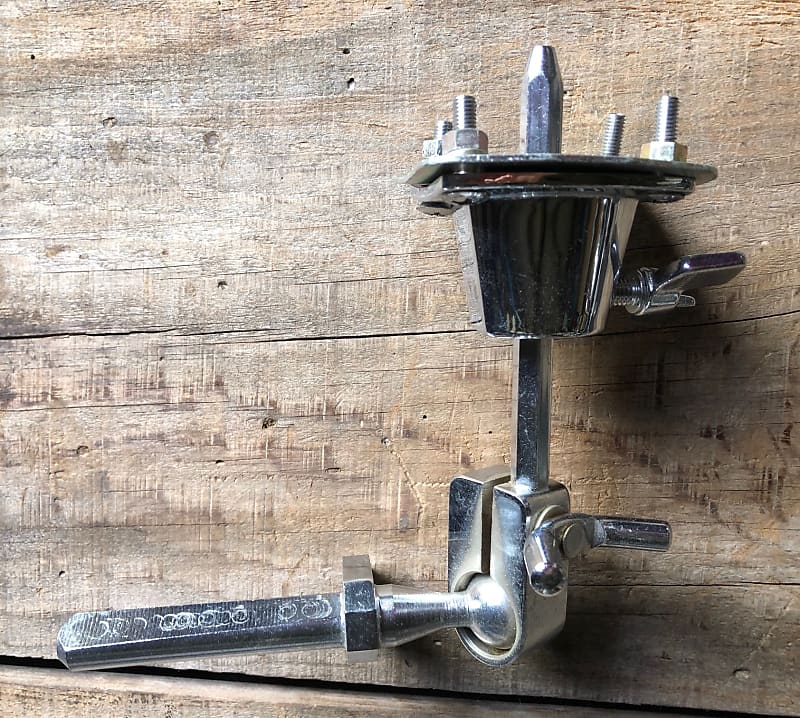 Yamaha Vintage (80's) Hex Tom Arm with Bracket / Good cond | Reverb