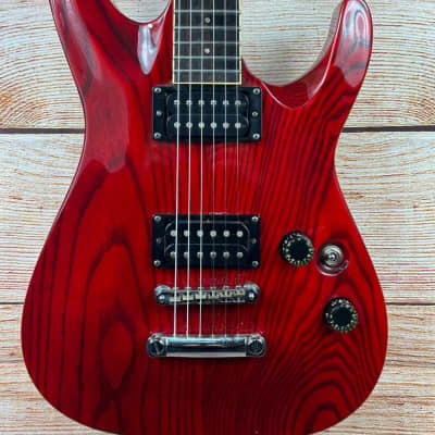 ESP LTD H-200 Trans Red 1990s | Reverb