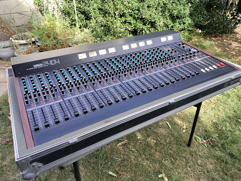 Yamaha MC-2404 Vintage Analog Mixing Console Board Mixer Desk | Reverb
