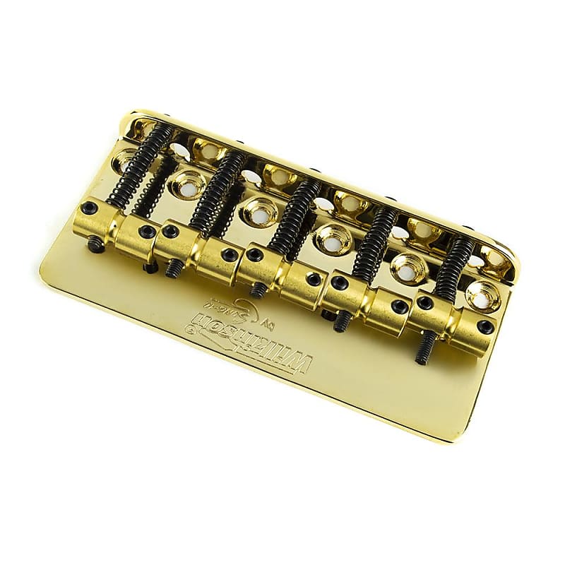 Wilkinson 5 String Electric Bass Guitar Bridge with Brass | Reverb