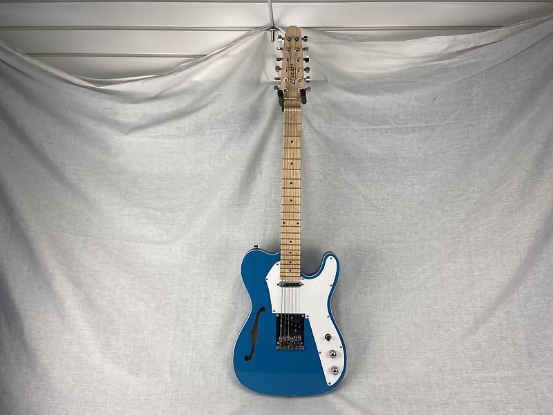 Cozart 12-String Electric Guitar - Blue | Reverb