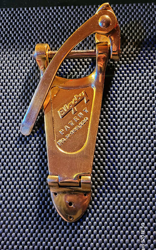 Bigsby B6 Tailpiece (early 60s) Gold | Reverb