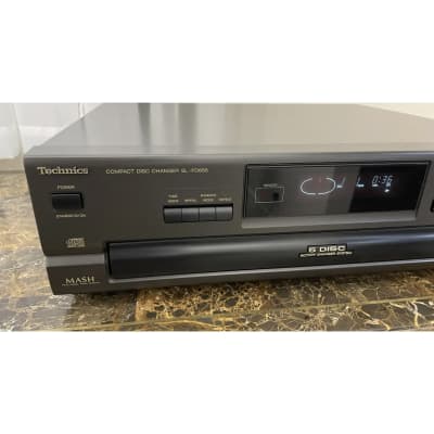 Technics SL-PD665 MASH 5 Disc CD Player Carousel Compact Disc | Reverb