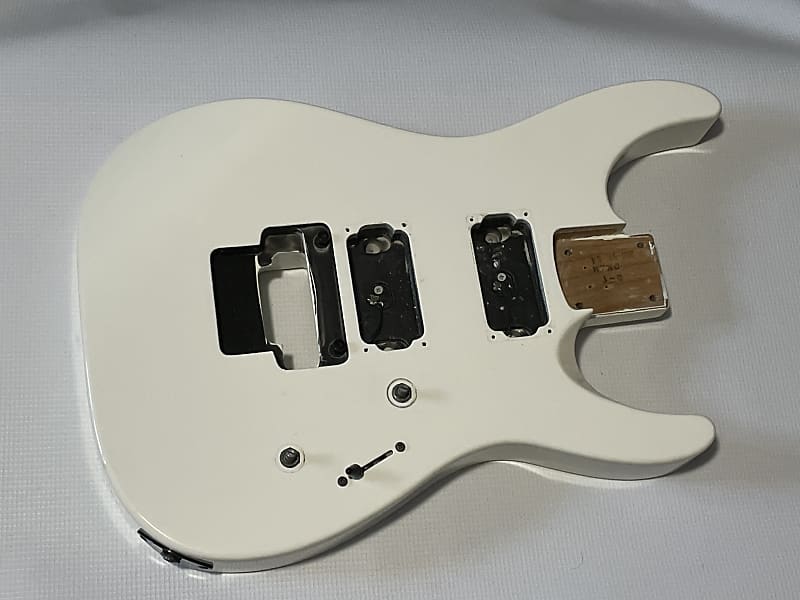 2007 Made in Japan Jackson DK2M Dinky Polar White Guitar Body | Reverb