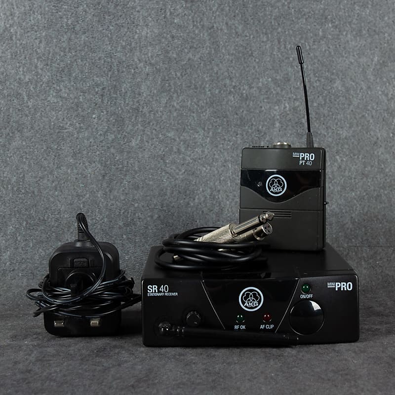 AKG SR40 Mini Pro Wireless with PSU - 2nd Hand | Reverb