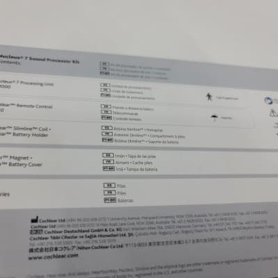 Cochlear Nucleus 7 Processor Kit | Reverb