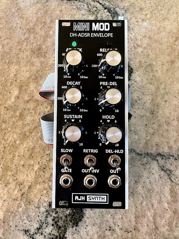 AJH Synth DH-ADSR Eurorack Module - Black | Reverb AJH Synth DH-ADSR Eurorack Module - Black | Reverb