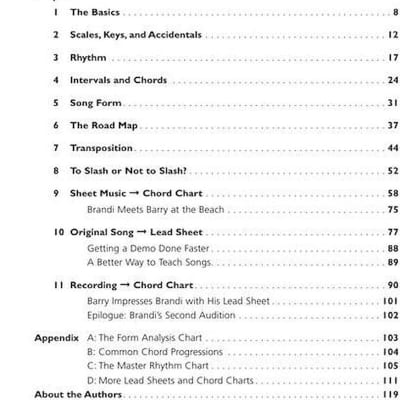 Lead Sheet Bible - A Step-by-Step Guide to Writing Lead | Reverb