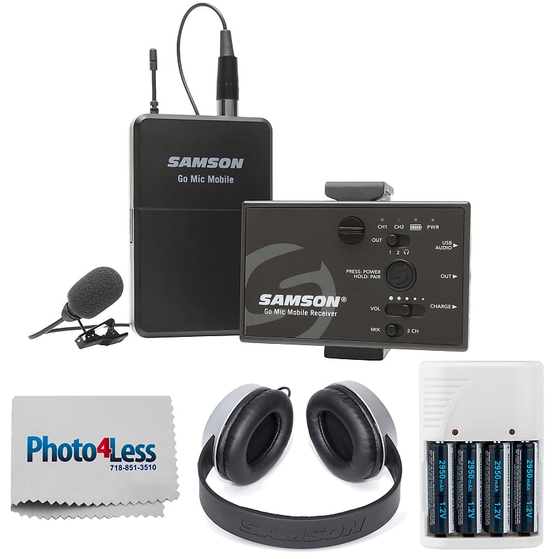 Samson Go Mic Mobile Digital Wireless System with LM8 | Reverb