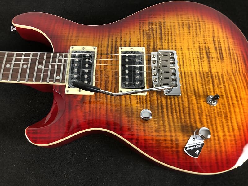 Harley Benton CST-24T LH PF 2023 Paradise Flame w/Trem - | Reverb