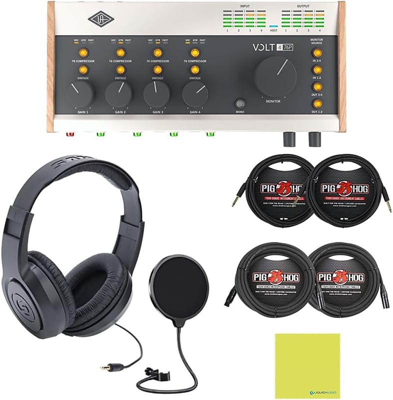 Mint Universal Audio Volt 476P USB-C Audio Interface Bundle | Reverb