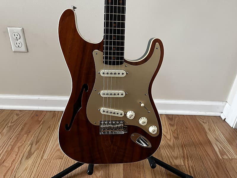 Fender Custom Shop Artisan Thinline Stratocaster Hollow Body | Reverb