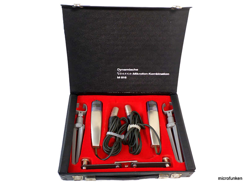 Beyerdynamic M818 60's Vintage Dynamic STeReo Set, | Reverb