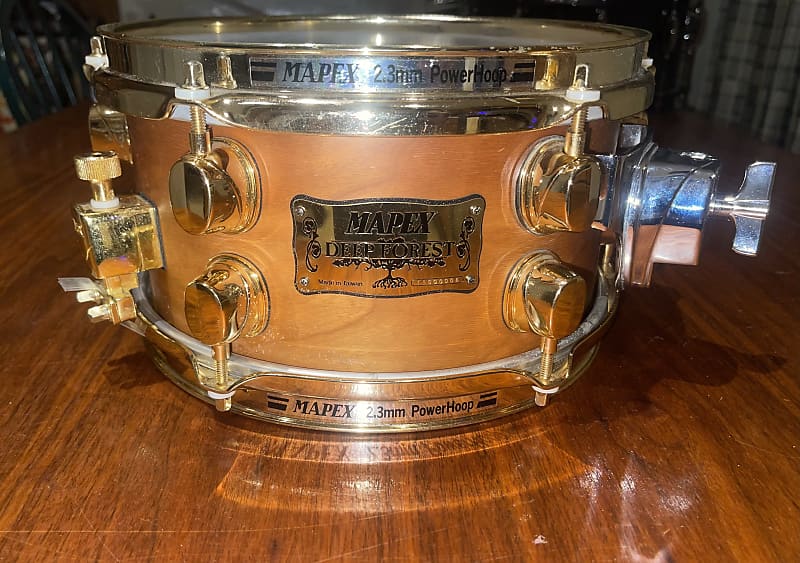 Mapex Deep Forest Cherry Popcorn Snare 10x5.5” - Cherry | Reverb