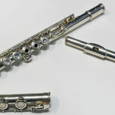 Emerson USA Flute Open Hole Sterling HeadJoint full repad | Reverb