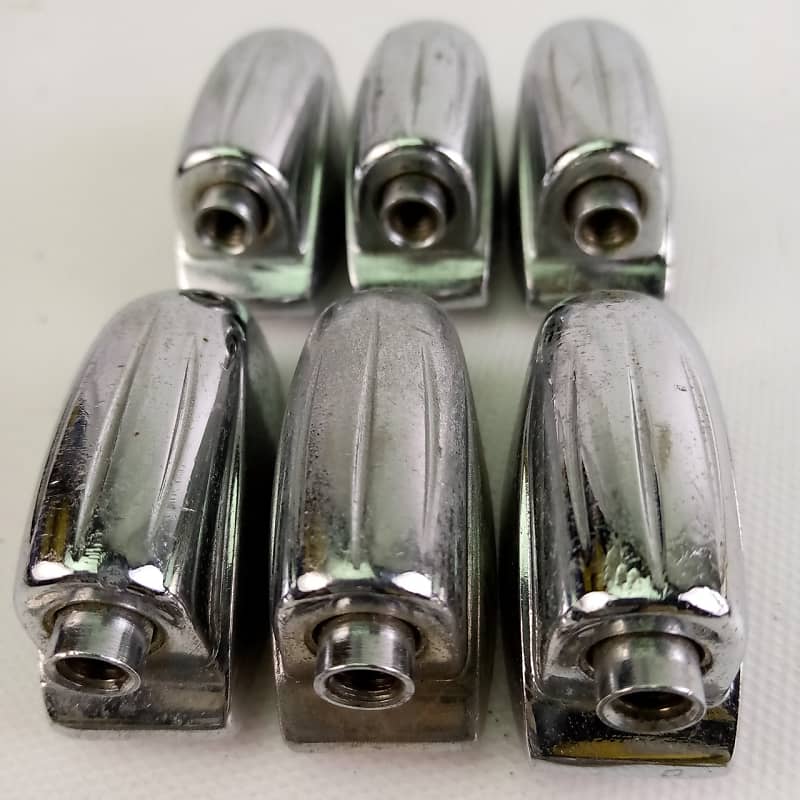 *Gretsch 6x Tom/Snare Drum Lugs Round Badge Chrome | Reverb Australia