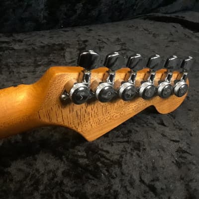 Warmoth Fender Stratocaster Right Hand Reverse Headstock Neck | Reverb