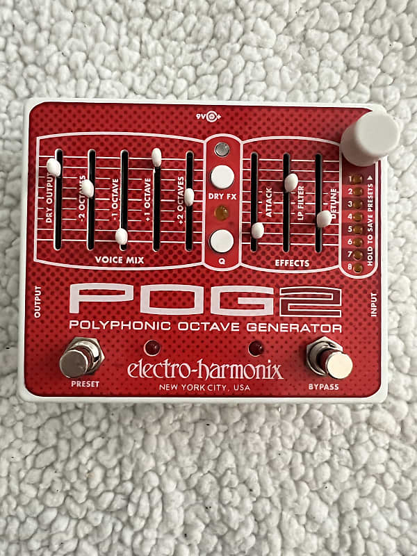 Electro-Harmonix POG 2 Octave Generator | Reverb