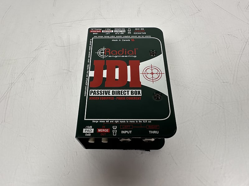 Radial JDI Passive Direct Box | Reverb UK