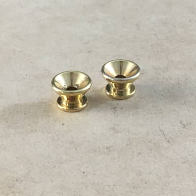 Fender Stratocaster/Telecaster Strap Buttons 60s - Nickel | Reverb