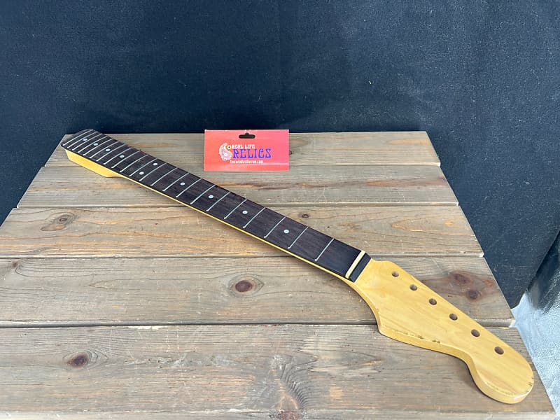 Real Life Relics Maple/Rosewood Strat® Style Neck RLR-SMR #5 | Reverb