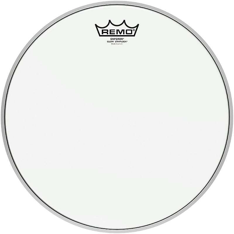 Remo Emperor Clear Crimplock Tenor Drumhead 13 in. | Reverb