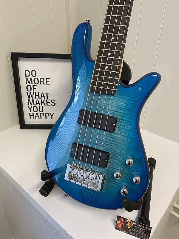 Spector LG5STBLS Legend 5 Standard Bass Guitar -Blue | Reverb Canada