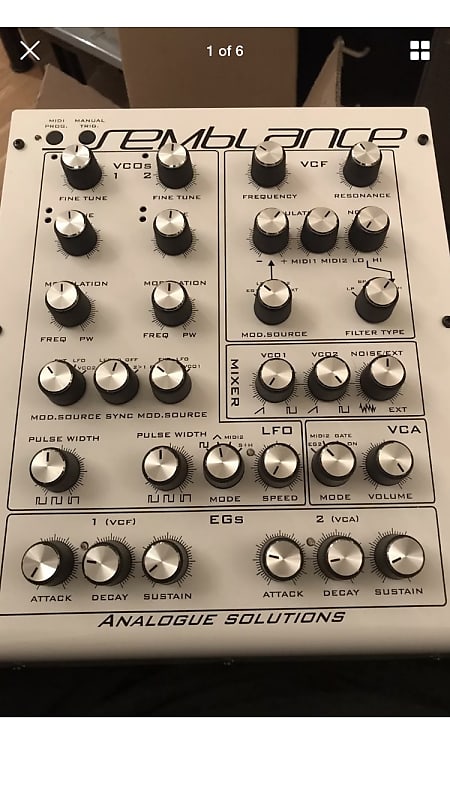 Analogue Solutions Semblance SEM synth - FINAL REDUCTION! | Reverb