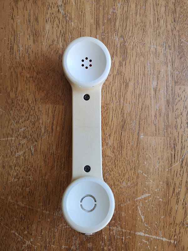 Northern Electric LoFi telephone mic Ln10 1980 Off-white | Reverb