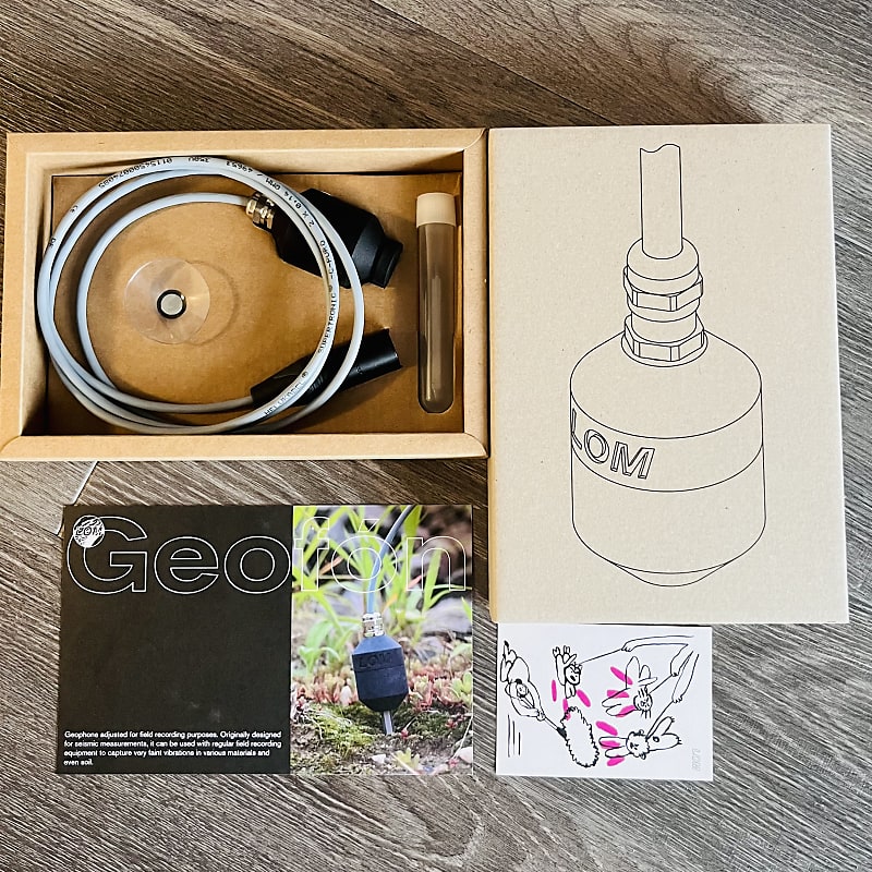 LOM Geofón Geophone Microphone | Reverb