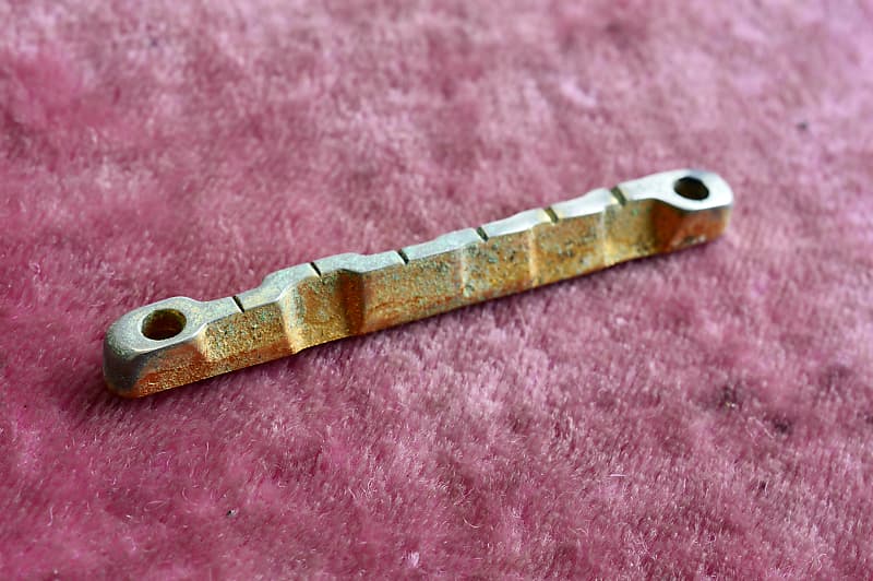 Vintage 1960s Bigsby Aluminum Archtop Bridge rocker B-7 B7 | Reverb