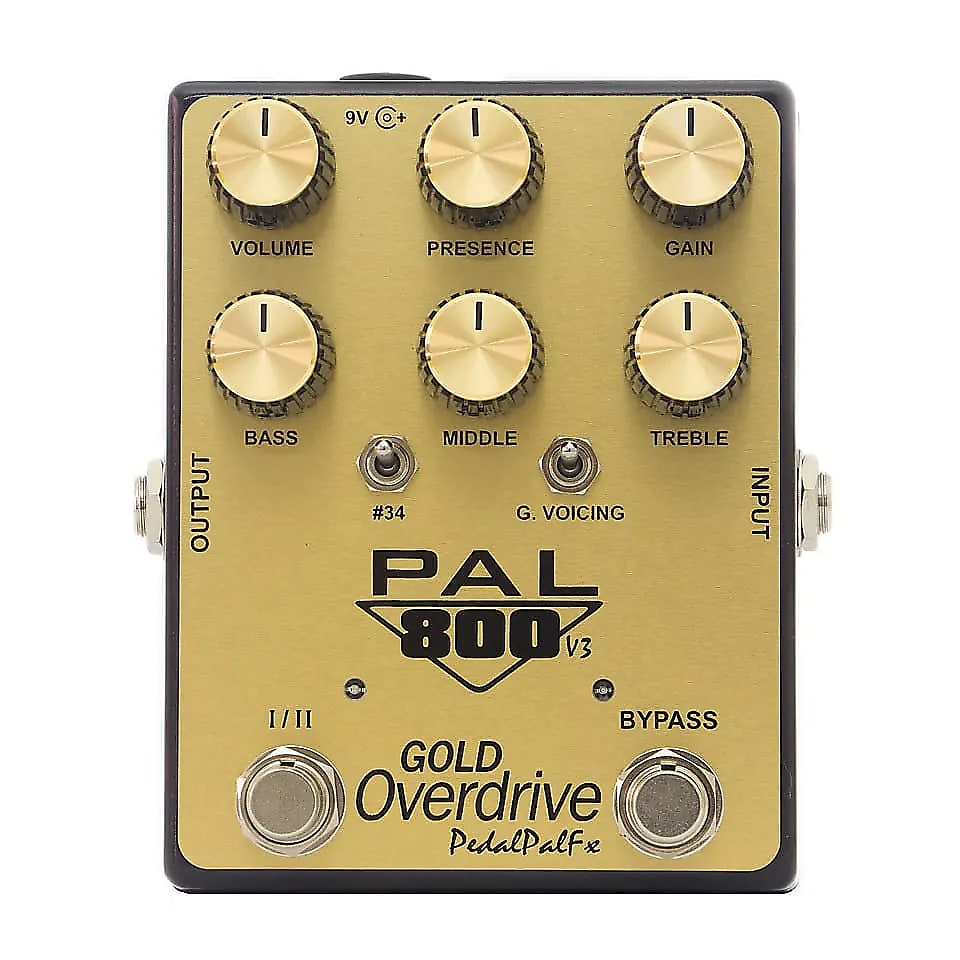 PedalPalFx PAL 800-V3 Gold Overdrive | Reverb Canada