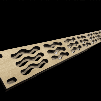 Nice-Racks "ORBS" 1U decorative vented wood rack panels | Reverb