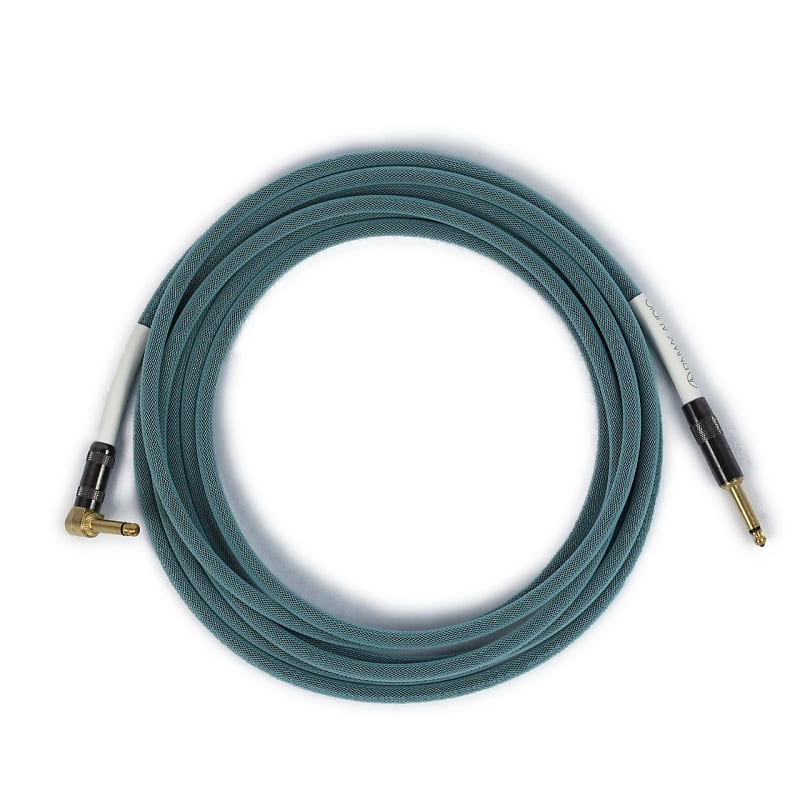 Runway Audio Instrument - Aqua Cable - Guitar, Bass 10 Ft, | Reverb