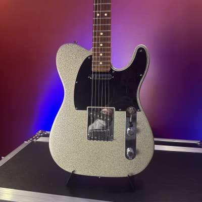 Crook Telecaster 2014 White Sparkle w/ Pinstripe | Reverb