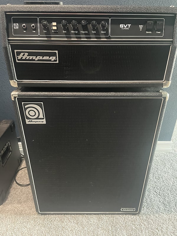 Ampeg SVT-CL Classic Series 300-Watt Tube Bass Amp Head 2007 | Reverb