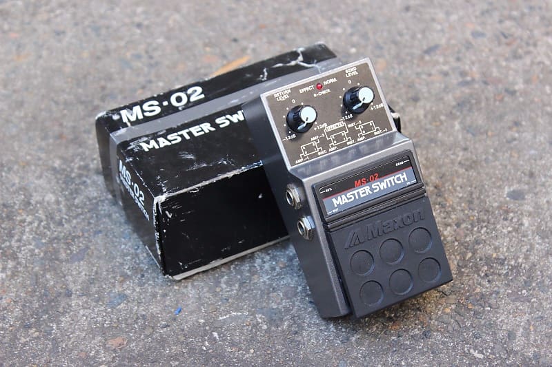 1980s Maxon MS-02 Master Switch MIJ Japan Vintage Effects | Reverb