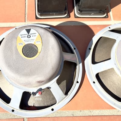 JBL 075 bullet tweeters, N2400 crossovers, and D131 woofers! | Reverb